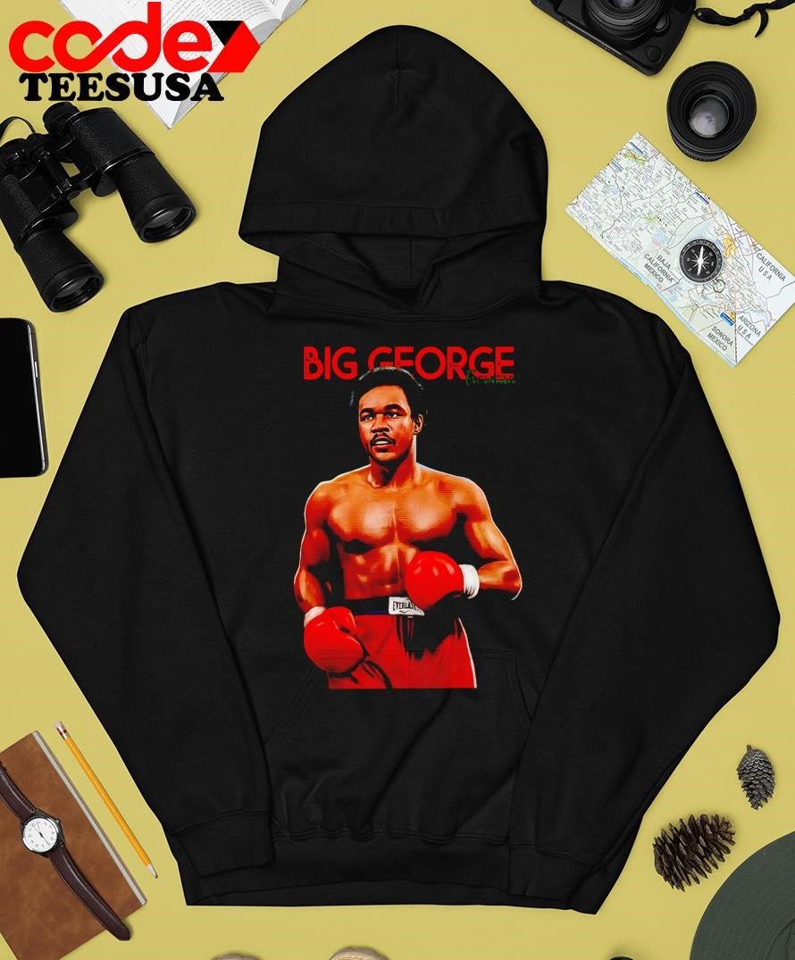Big George patriots boxing retro shirt | by Codeteesusa | Apr, 2024 ...