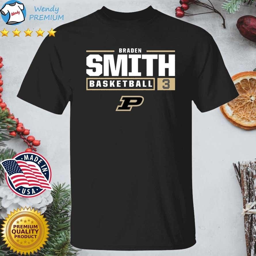 Original Purdue Boilermakers Braden Smith Basketball T-Shirt | by ...