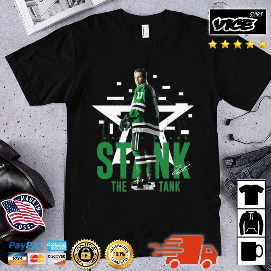 Official Logan Stankoven The Tank Dallas Stars Signature Shirt | by ...