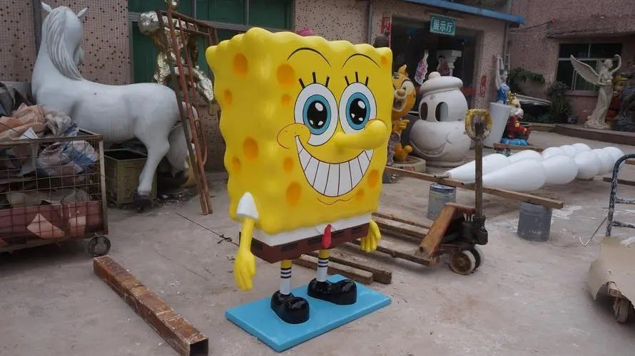 Dive into the Whimsical World of Sculpted Splendor with a Fiberglass ...