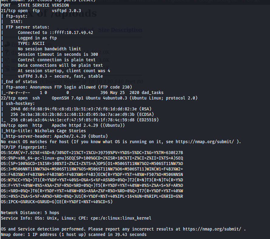 [Linux] [Easy][THM] Break Out The Cage Writeup | by Christopher Lia ...