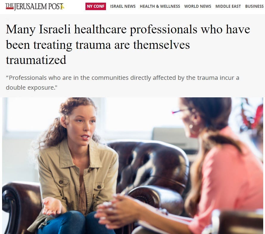 Saturday June 8 2024: Jerusalem Post: Many Israeli healthcare ...