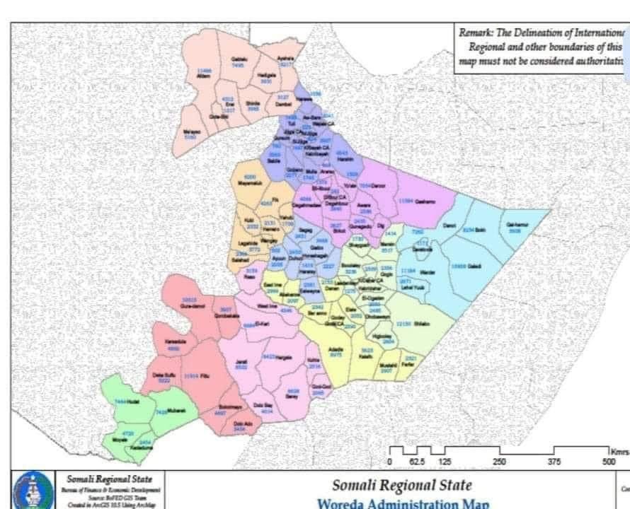 Anticipated developments in the Somali region over the past six years ...