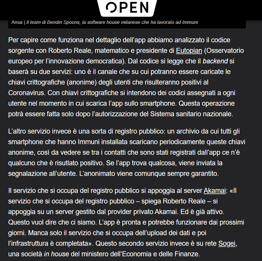 Oltre il codice. Una settimana fa Open mi intervistava… | by Roberto ...