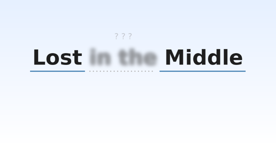 Lost in the Middle: LLM’lerin Hatırlama Sorunu | by Mehmet_ISIK | Nov ...