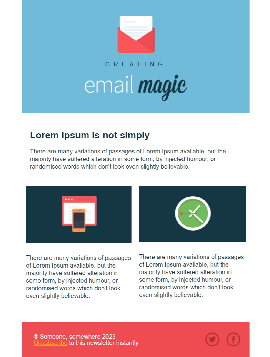 🌐 It's a email Template. You can use this type of email Template grow ...