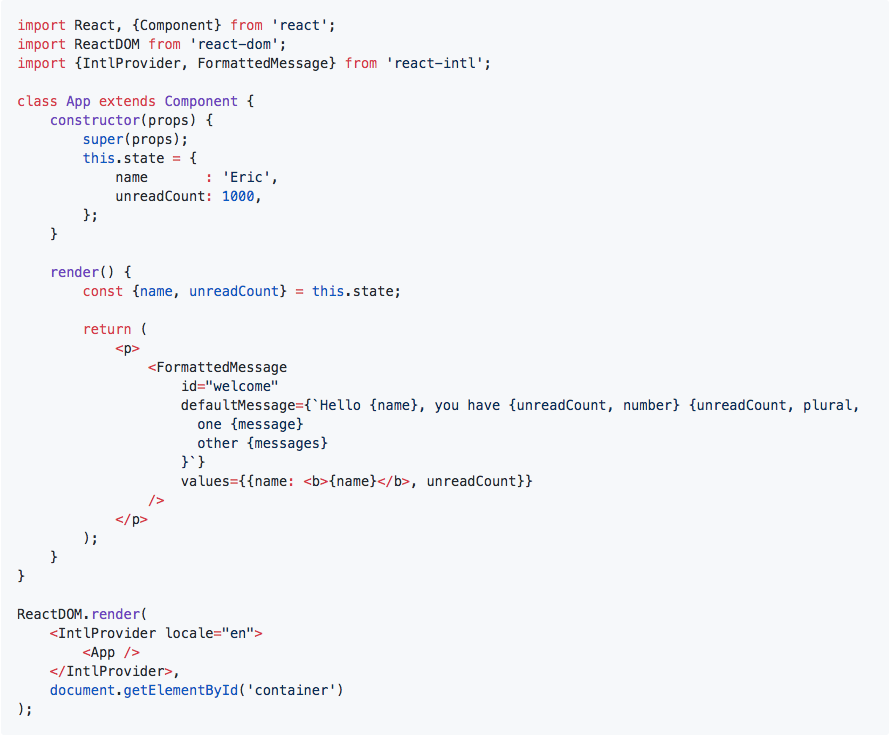 How To Use React Intl Introductions About React Intl By Kamal K Medium