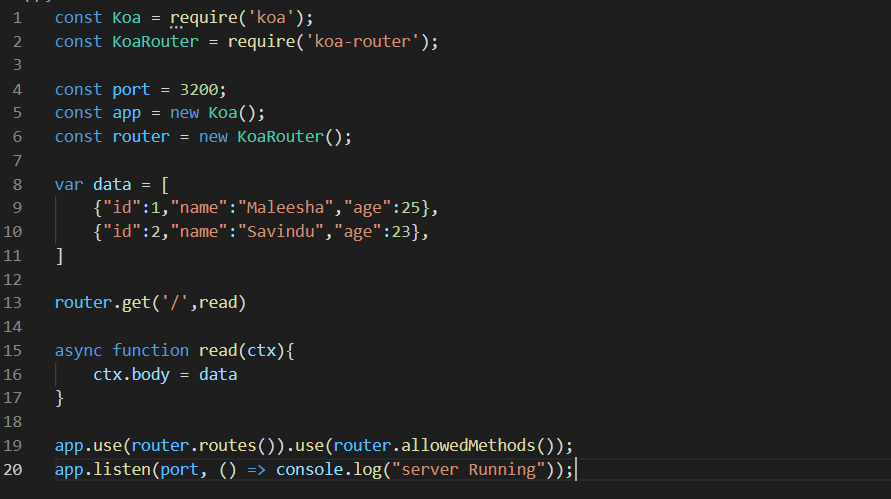 Welcome to Koa(tutorial -03). In here we are going to talk about… | by ...