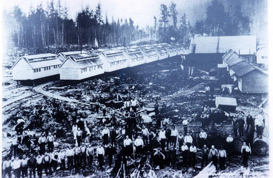 RAILROADS IN THE FOREST. During the era of old railroads, the… | by ...