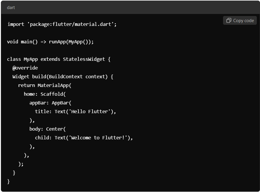 How To Start Your Flutter Journey A Beginner S Guide By Abdullah Shahid Sep 2024 Medium