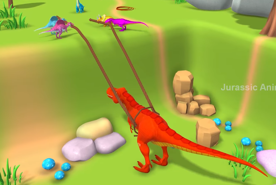 5 Tiny Dinosaurs to the Rescue: Epic Mission to Save T-Rex in a ...