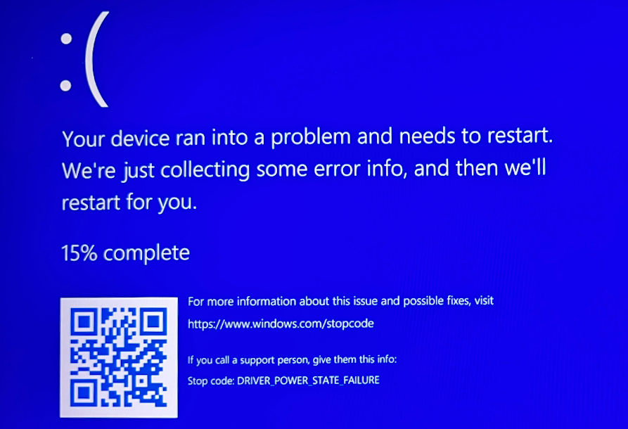 Windows 11 Blue Screen of Death: DRIVER_POWER_STATE_FAILURE | by ...
