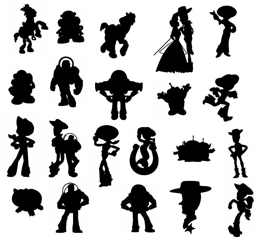 Toy Story svg drawing image bundle clip art - Abananas - Medium