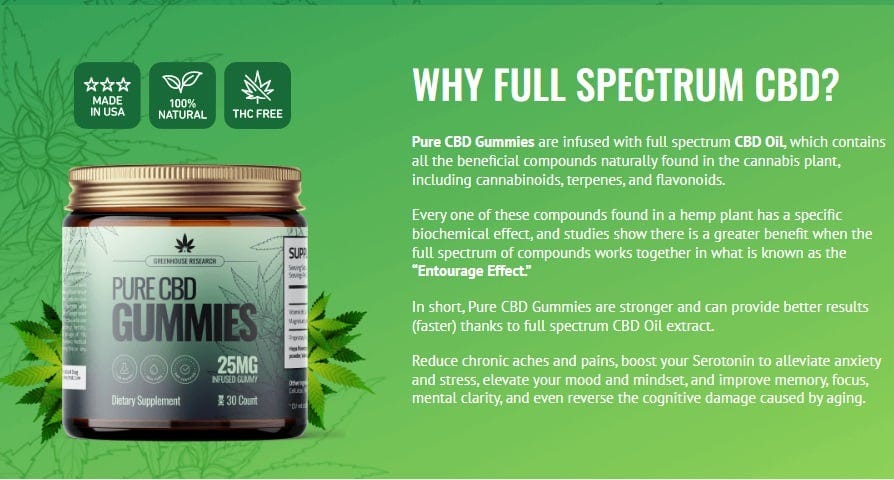 Most Famous Gummies for full body wellbeing Truth CBD Gummies | by ...