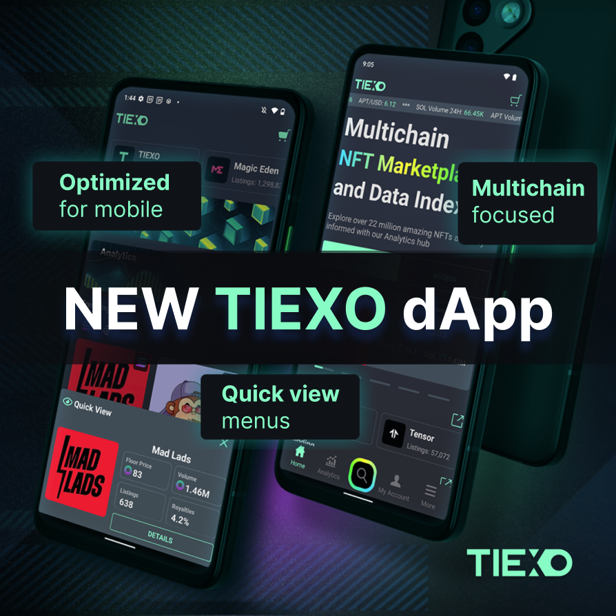 Major TIEXO dApp Updates: Optimizing For Mobile Users, Part 1/3 | by ...
