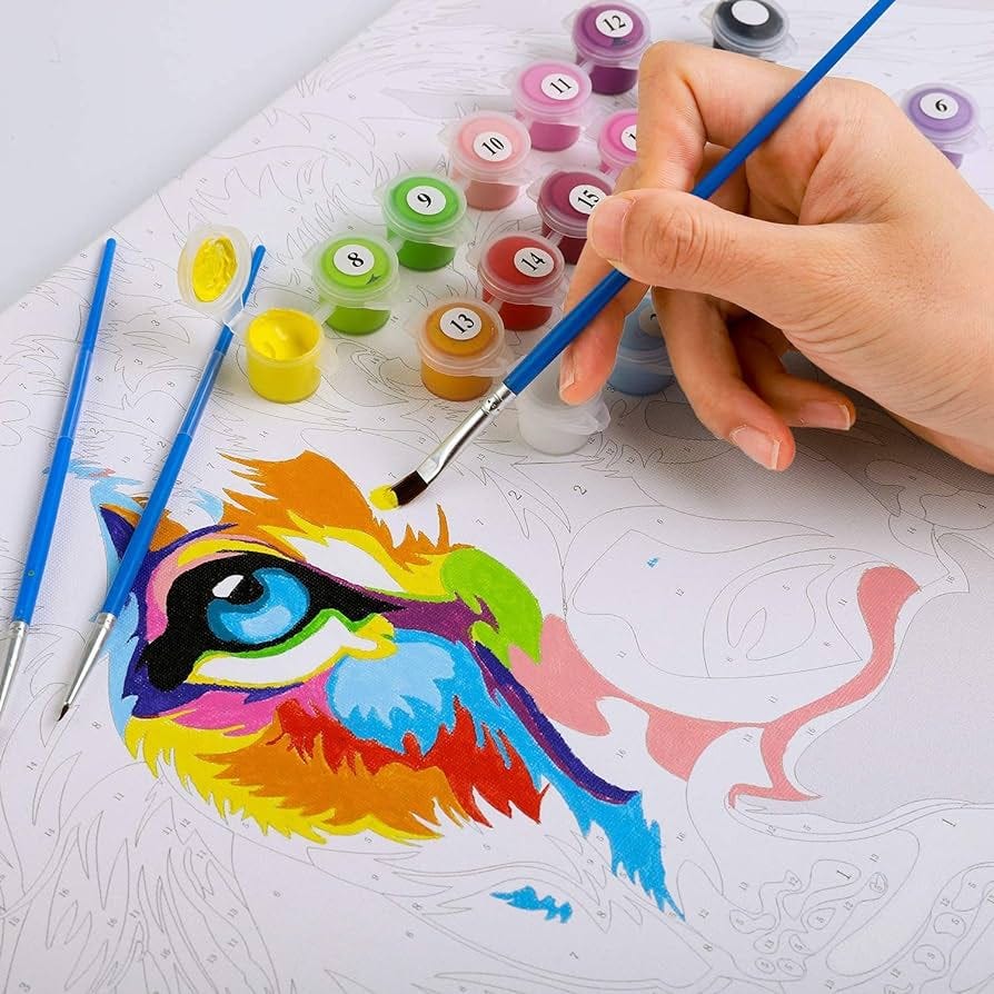 Brushing Brilliance: Exploring the World of Paint by Numbers Kits | by ...