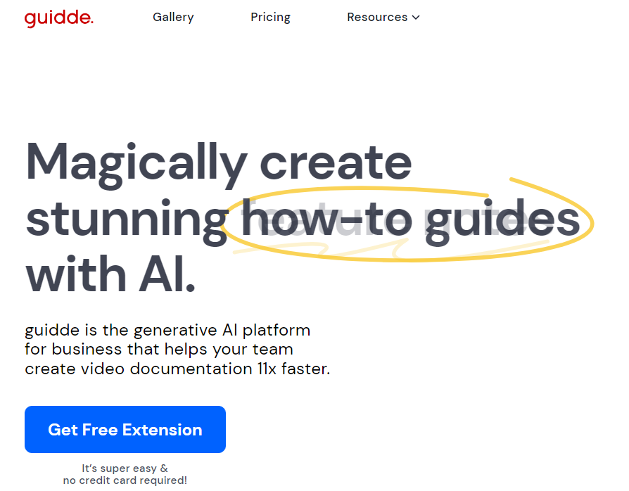 GUIDDE -Magically create video documentation with AI | by Mara M | Medium