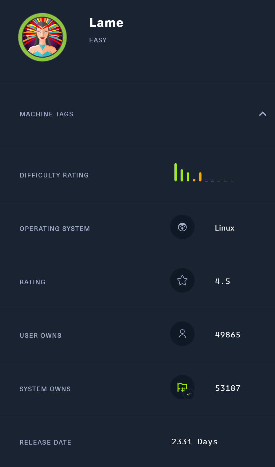 LAME — Walkthrough (Hack The Box -HTB) | by Maestro Ant | Medium