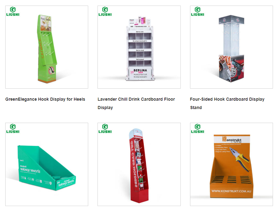 Cardboard Floor Display: Durable Cardboard Floor Displays for Retail ...