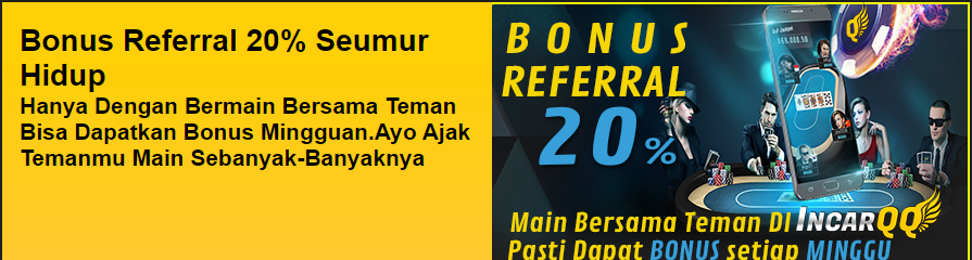 *Cara Dapatkan Bonus Referral. Bermain di INCARQQ anda bisa… | by ...