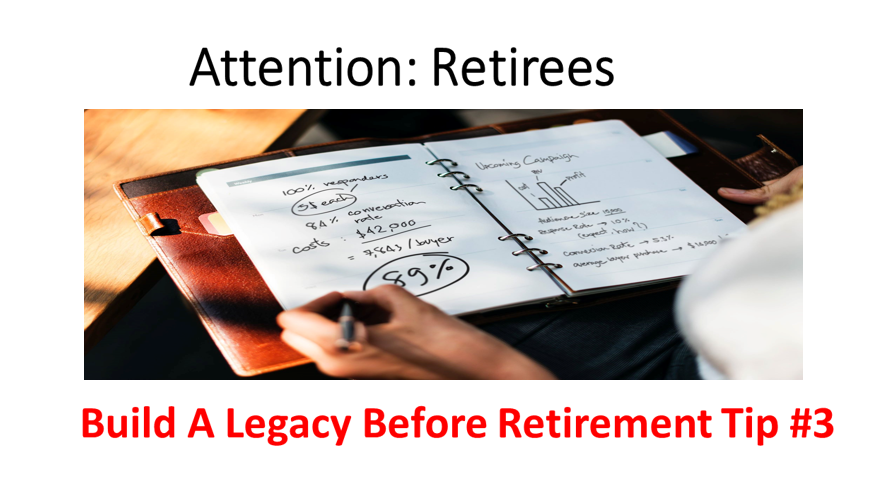 Build A Legacy Before Retirement Tip #3 | by Chloricia Lake-myers | Medium