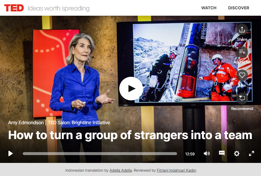 How to turn a group of strangers into a team — TED Talk by Amy ...
