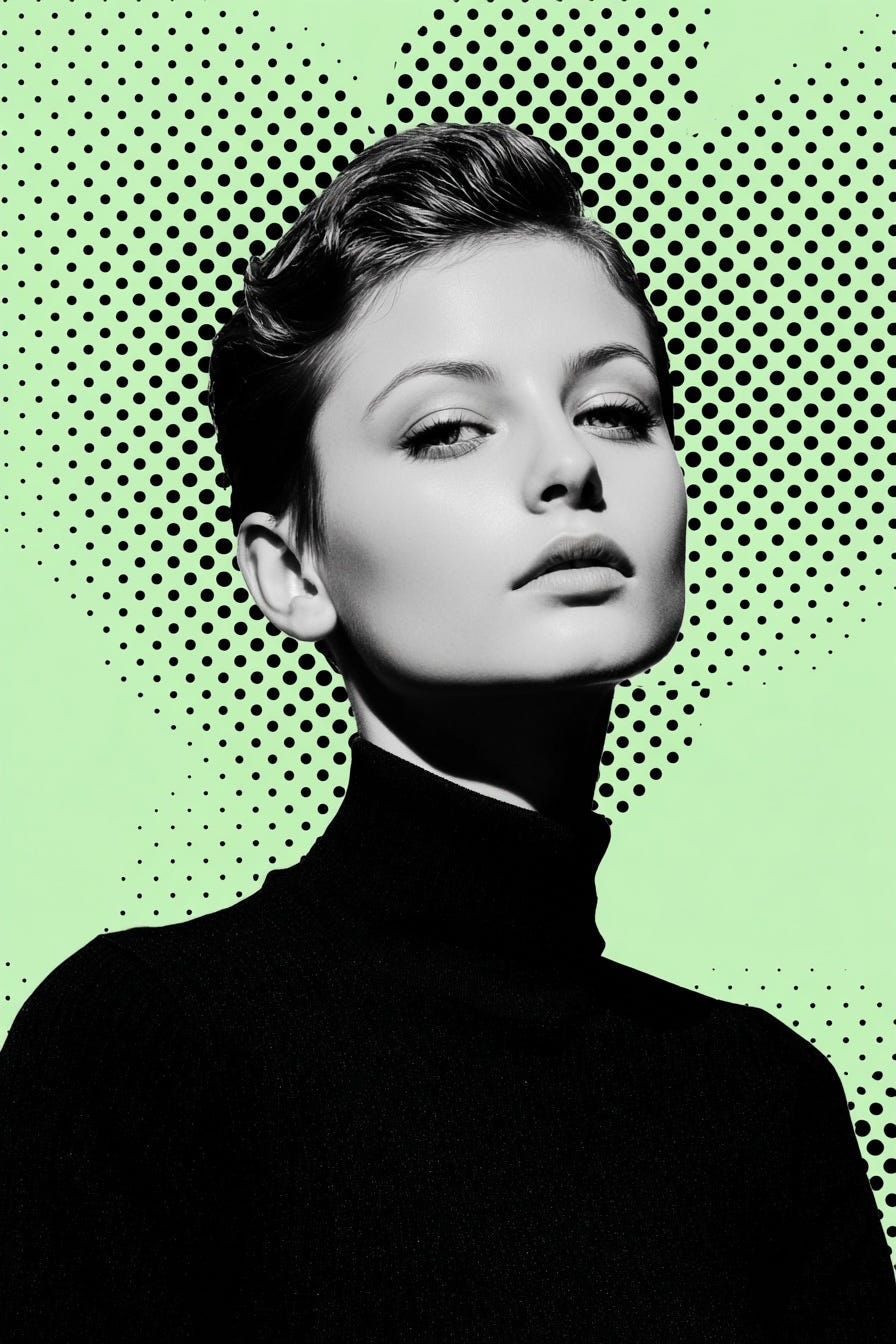 Sell These Retro Halftone Portraits Created With AI | by Andy Wood | Ai ...