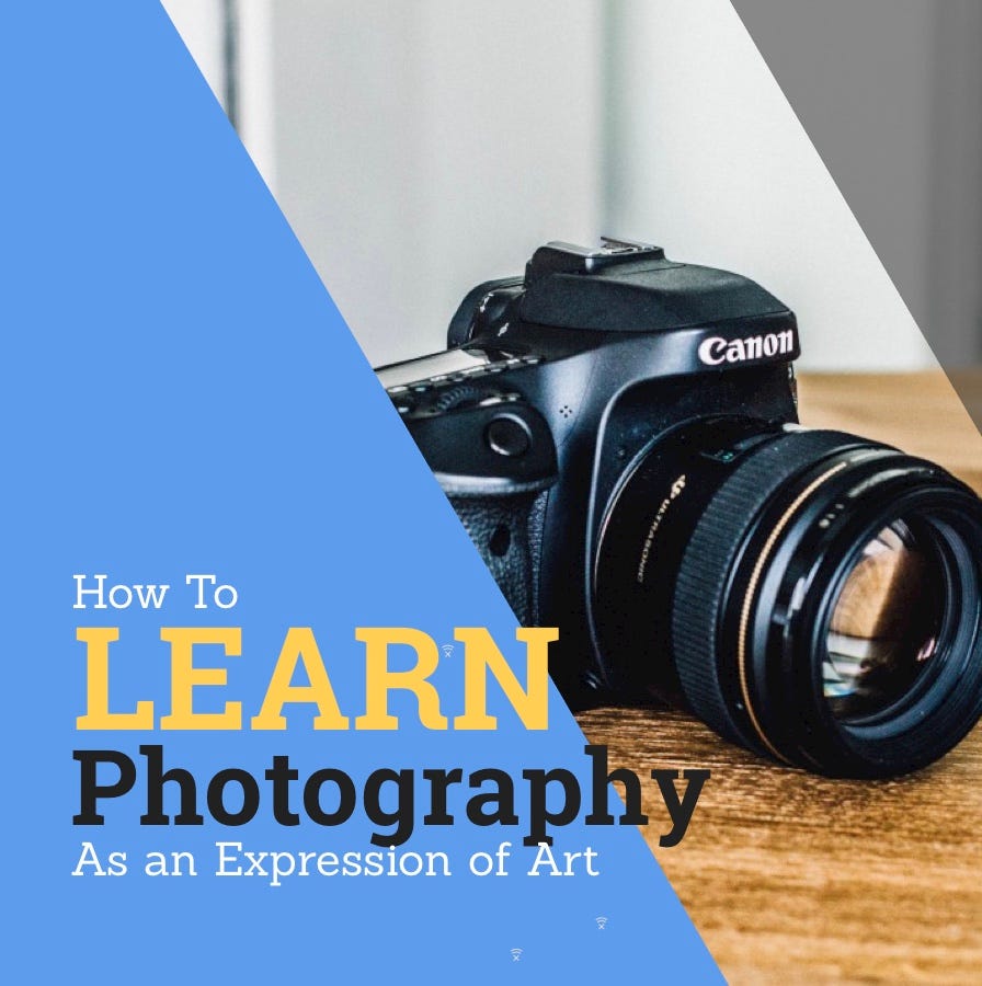 How to Learn Photography | by Dr. Scubarob | Medium