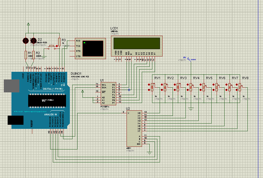 Tutorial Arduino Kalibrasi Sensor Line Follower Multiplexer CD-45051 ...