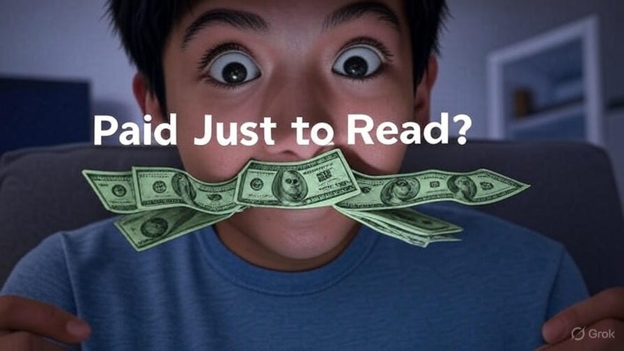 People Said “You Can Earn Just by Reading”—I Laughed. Then I Tried. | by Mr.PROFESSOR🌻 | No Time ...
