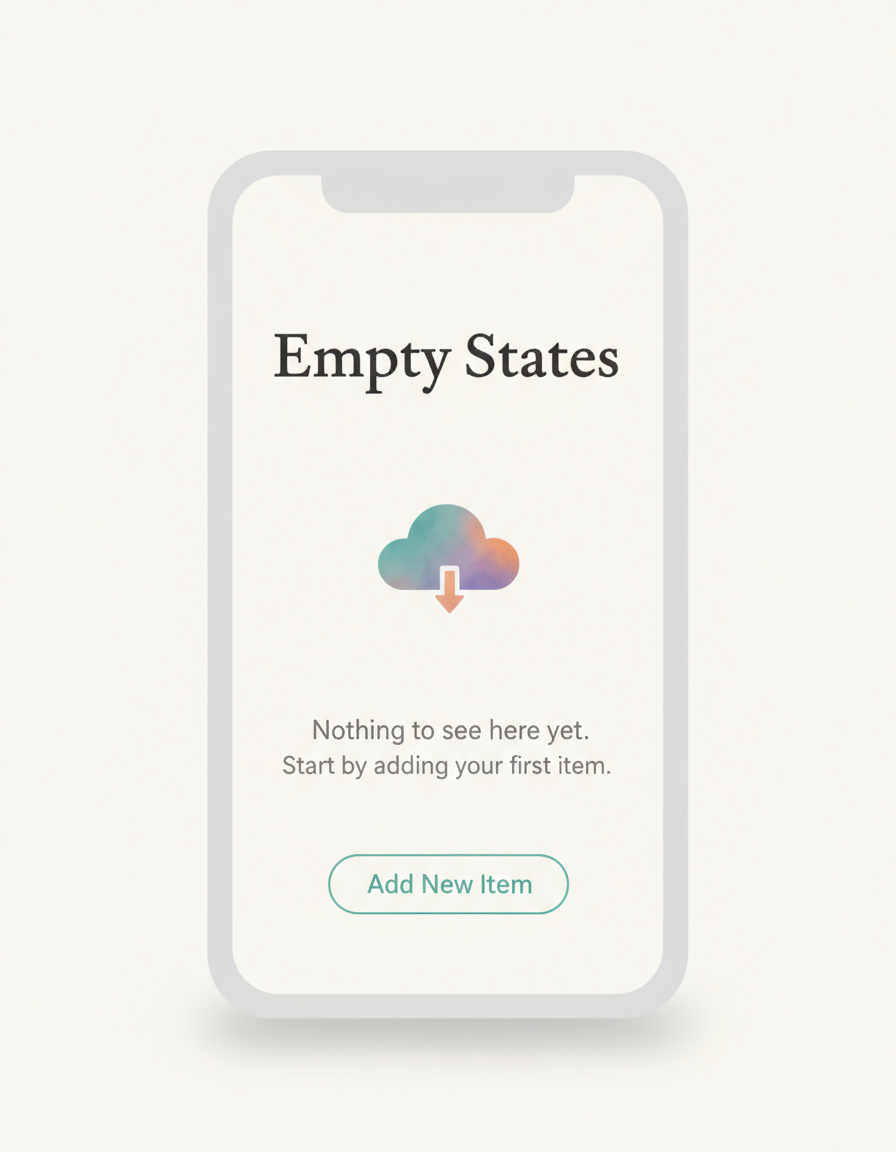 When Nothing Speaks Loudest: The Art of Designing Powerful Empty States ...
