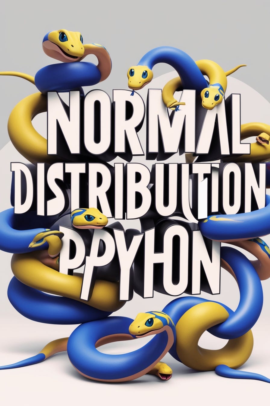 Normal Distribution in Python -2. Hello Guys, | by Vavt Llc | Nov, 2024 ...
