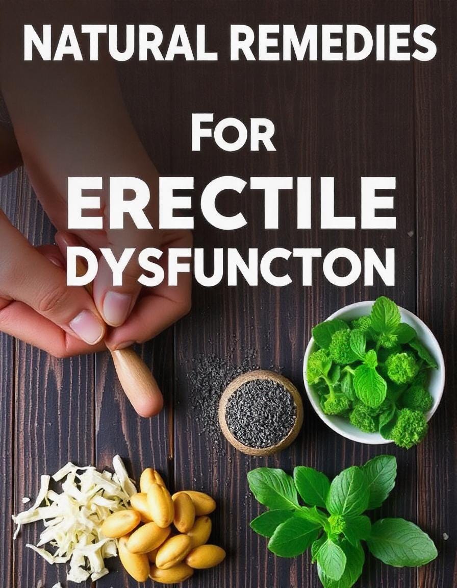 The Ultimate Guide to Natural Remedies for Erectile Dysfunction: Tips ...