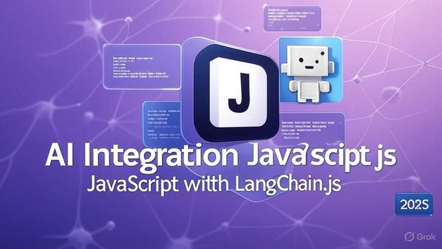AI Integration: JavaScript with LangChain.js — Building Intelligent Applications in 2025 | by ...