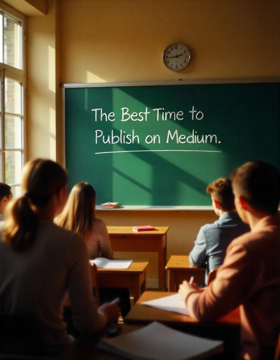 The Best Time to Publish on Medium for Maximum Exposure | by Ushna Gull ...