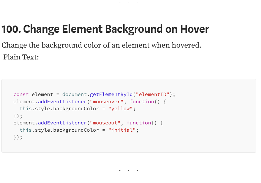 100 Browser JavaScript Scripts for the Browser Console | by Aardvark Infinity | Aardvark ...
