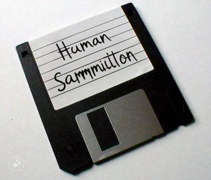 Image: A 3.5-inch floppy disk with a sleek, futuristic design] | by ...