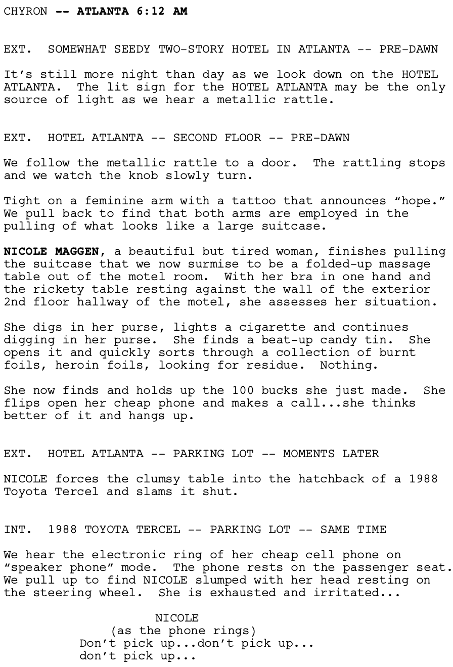 Page One: “Flight” (2012) - Go Into The Story