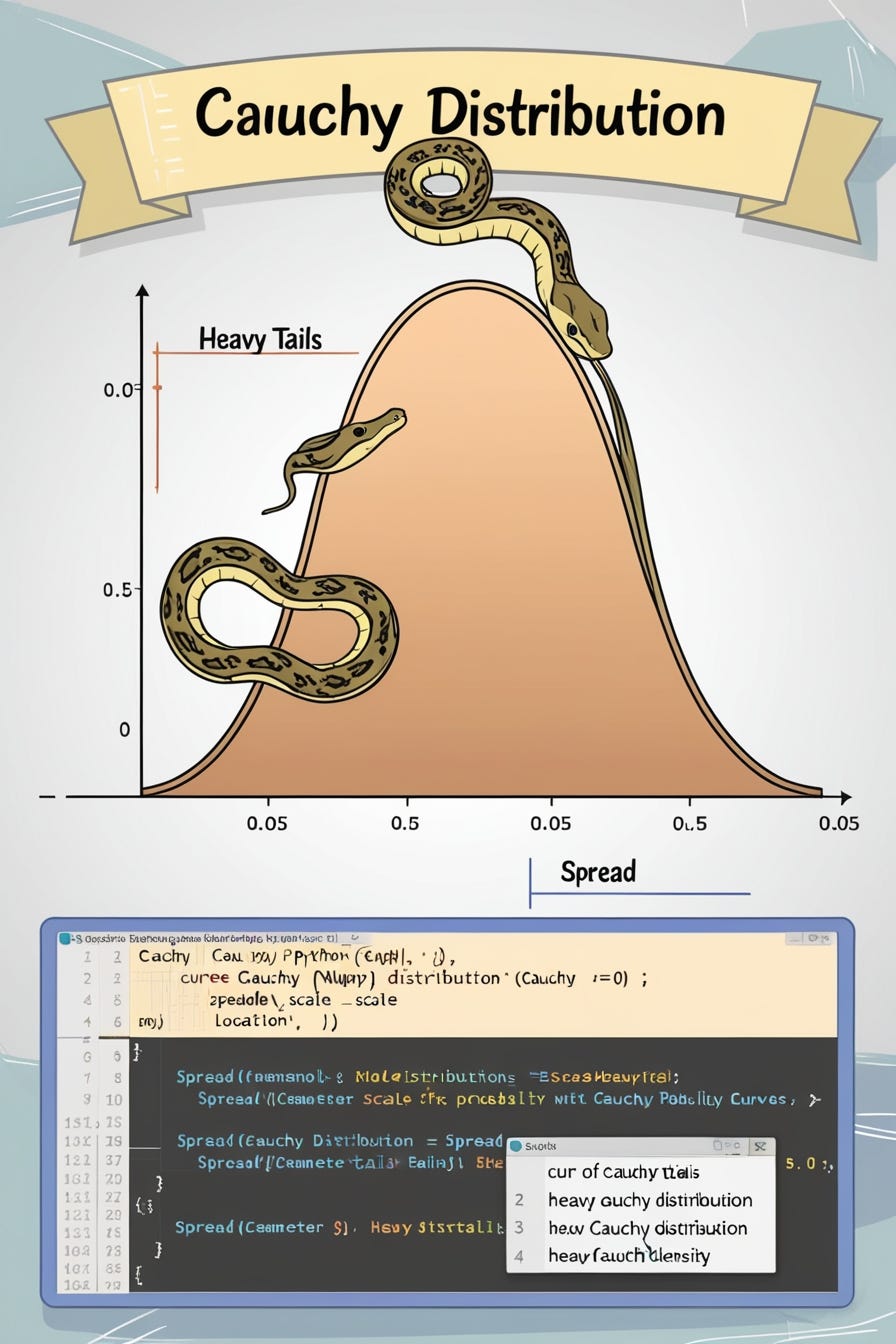 Cauchy Distribution in Python. Hello Guys, | by Vavt Llc | Nov, 2024 | Medium
