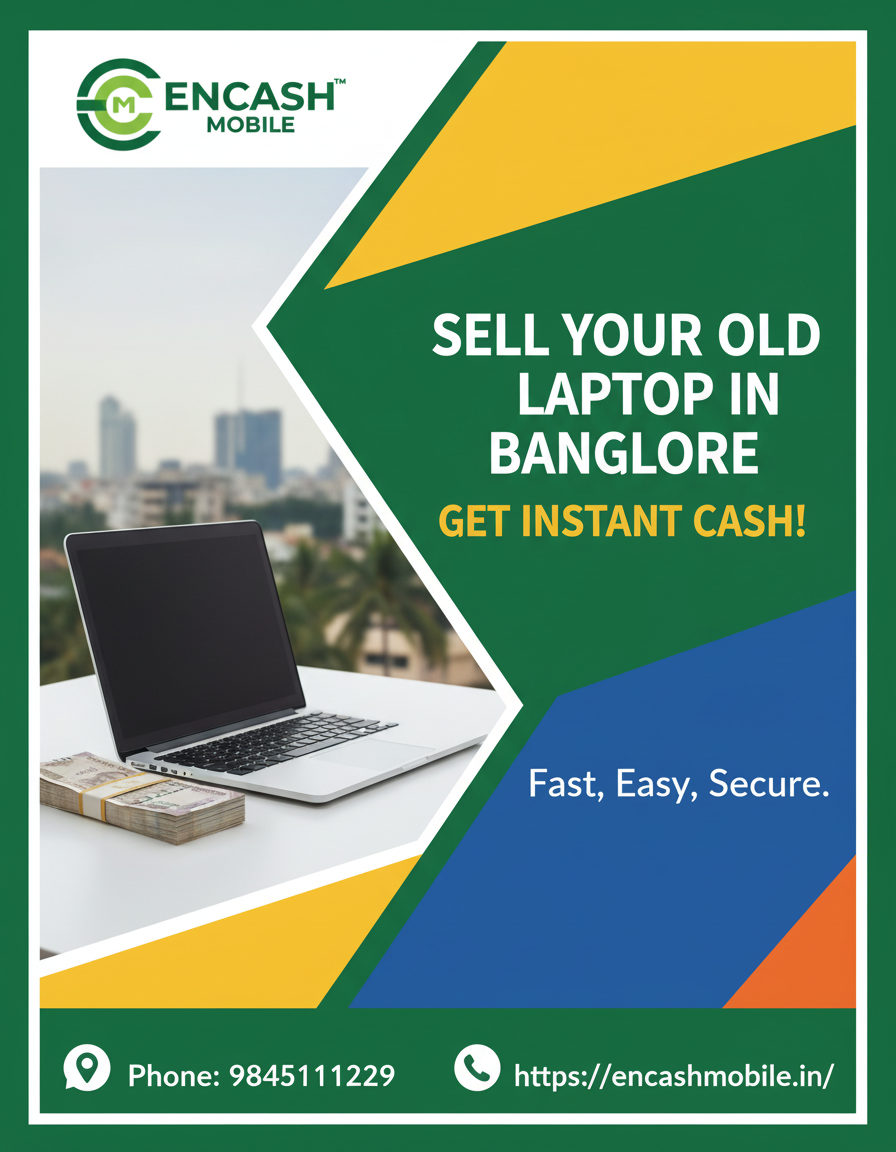 Sell Any Used Laptop Safely with Encash Mobile. - Encash Mobile - Medium