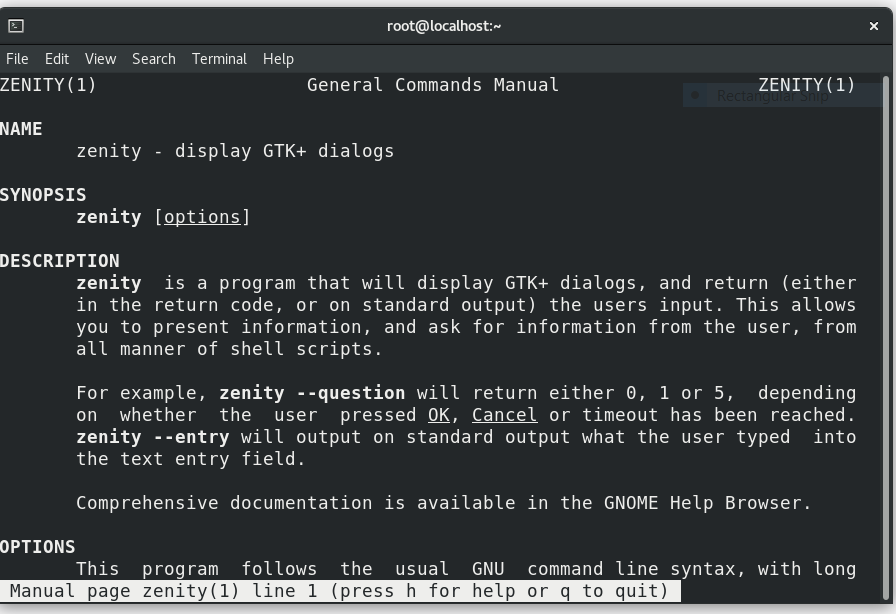 “Zenity” in Linux. Explaining Various Option of “Zenity” | by Satyajit Tunga | Medium