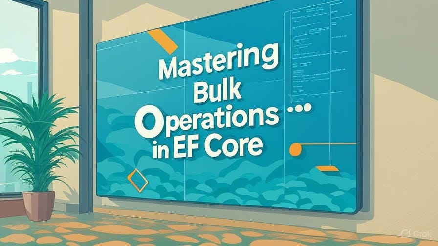 Maximizing Data Throughput: Mastering Bulk Operations in EF Core | by Nimeth Nimdinu | Medium