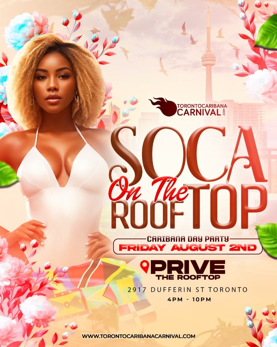 Soca On The Rooftop | Caribana Friday | Aug 2nd 2024 - Harry Ajax - Medium