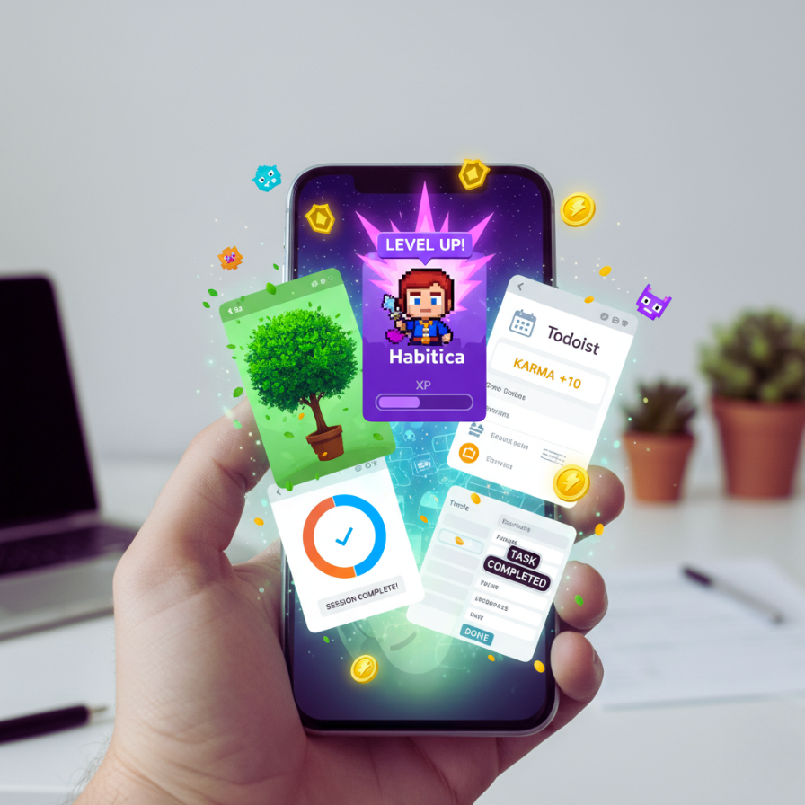 5 Gamified Productivity Apps to Crush Procrastination | Tech on a Budget