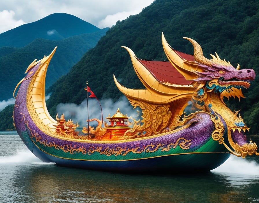 Dragon Boat. In the era where celestial dragons… | by Ricardo Alejandro ...