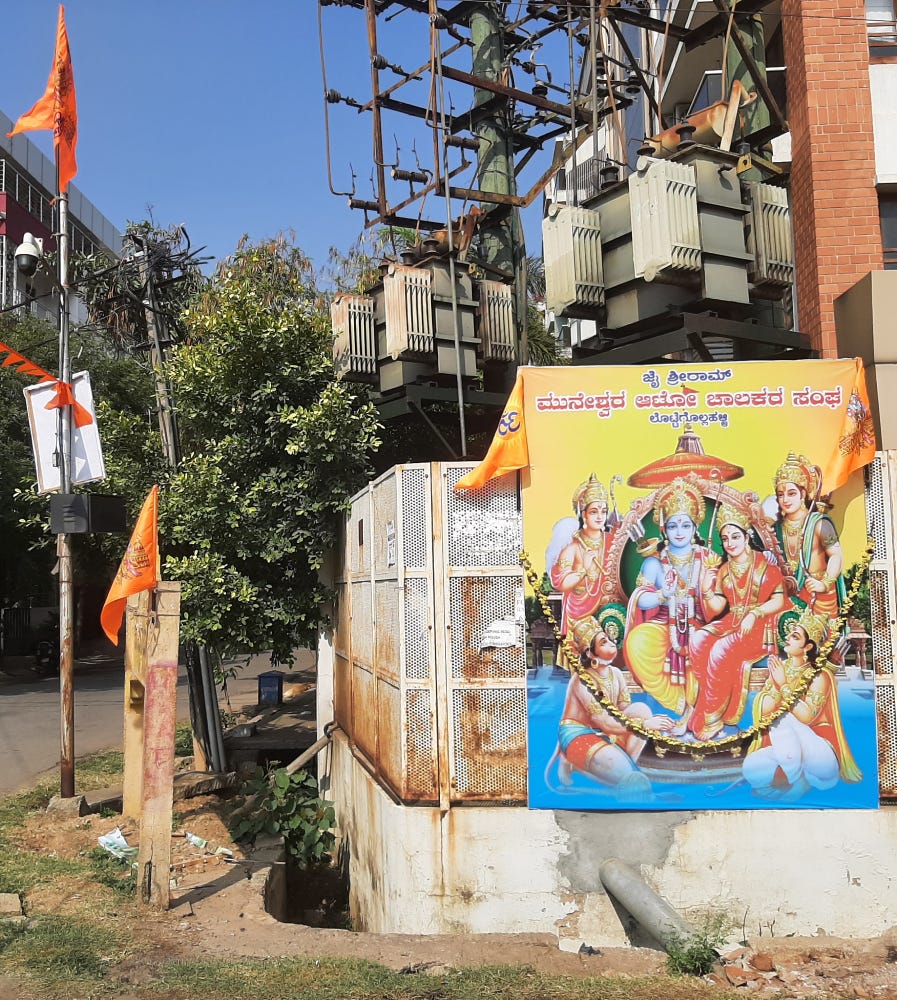 Saffron wash of Indians happened on 22 January, 2024 misusing the name ...