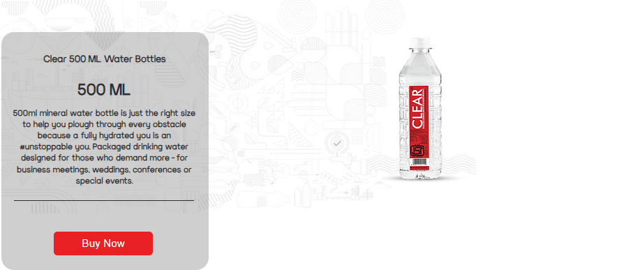 Clear 500 ML Water Bottles — Mineral Packaged Drinking Water — Best ...