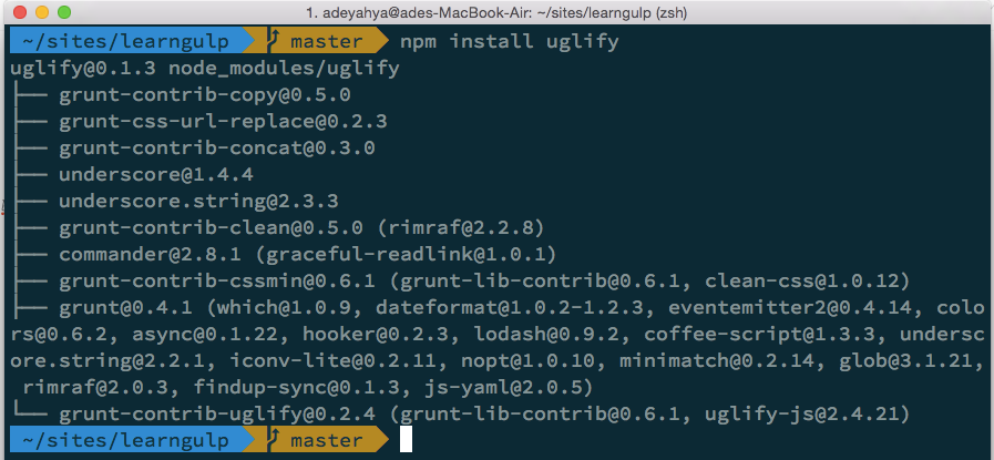 Belajar Gulp. Install Gulp | by Ade Yahya Prasetyo | Medium