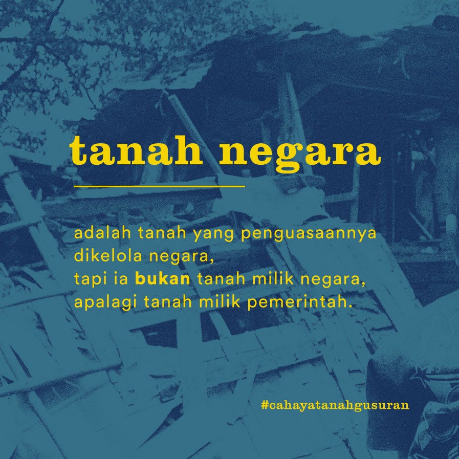 Glosarium: Tanah Negara. Tanah negara adalah tanah yang… | by Cahaya ...