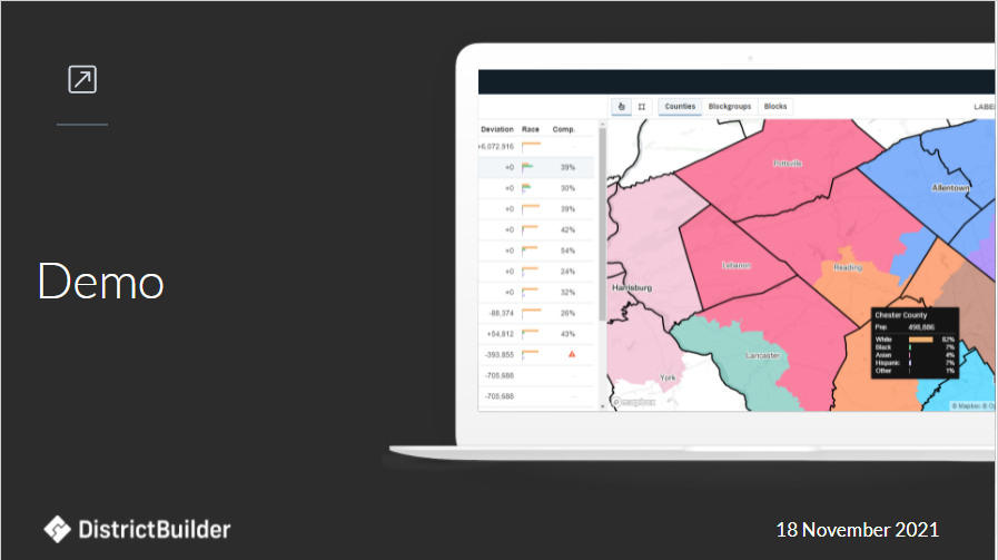 Upcoming Webinars: Learn to Draw Redistricting Maps in DistrictBuilder ...